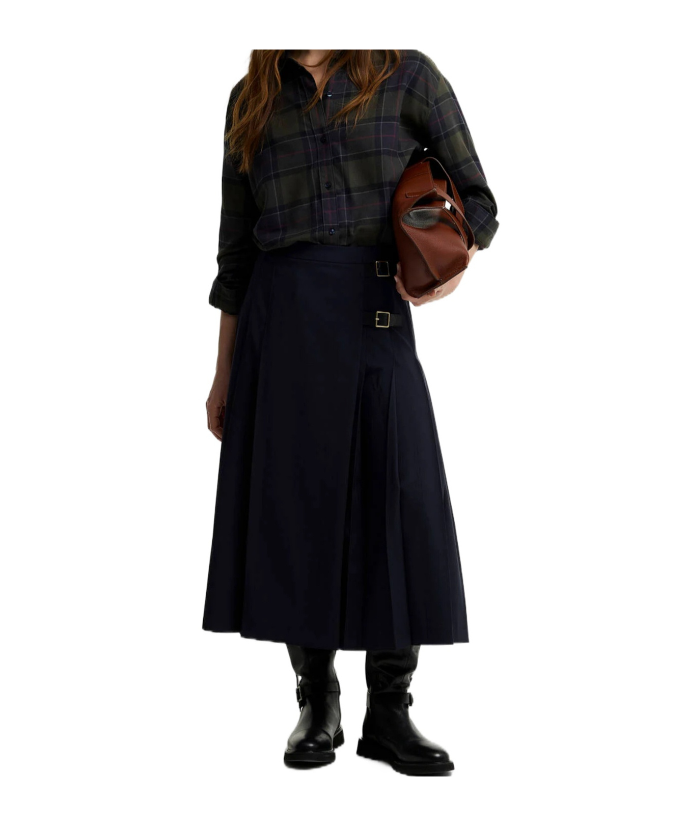 BARBOUR Barbour Elishaw Relaxed Fit Long-Sleeved Plaid Shirt